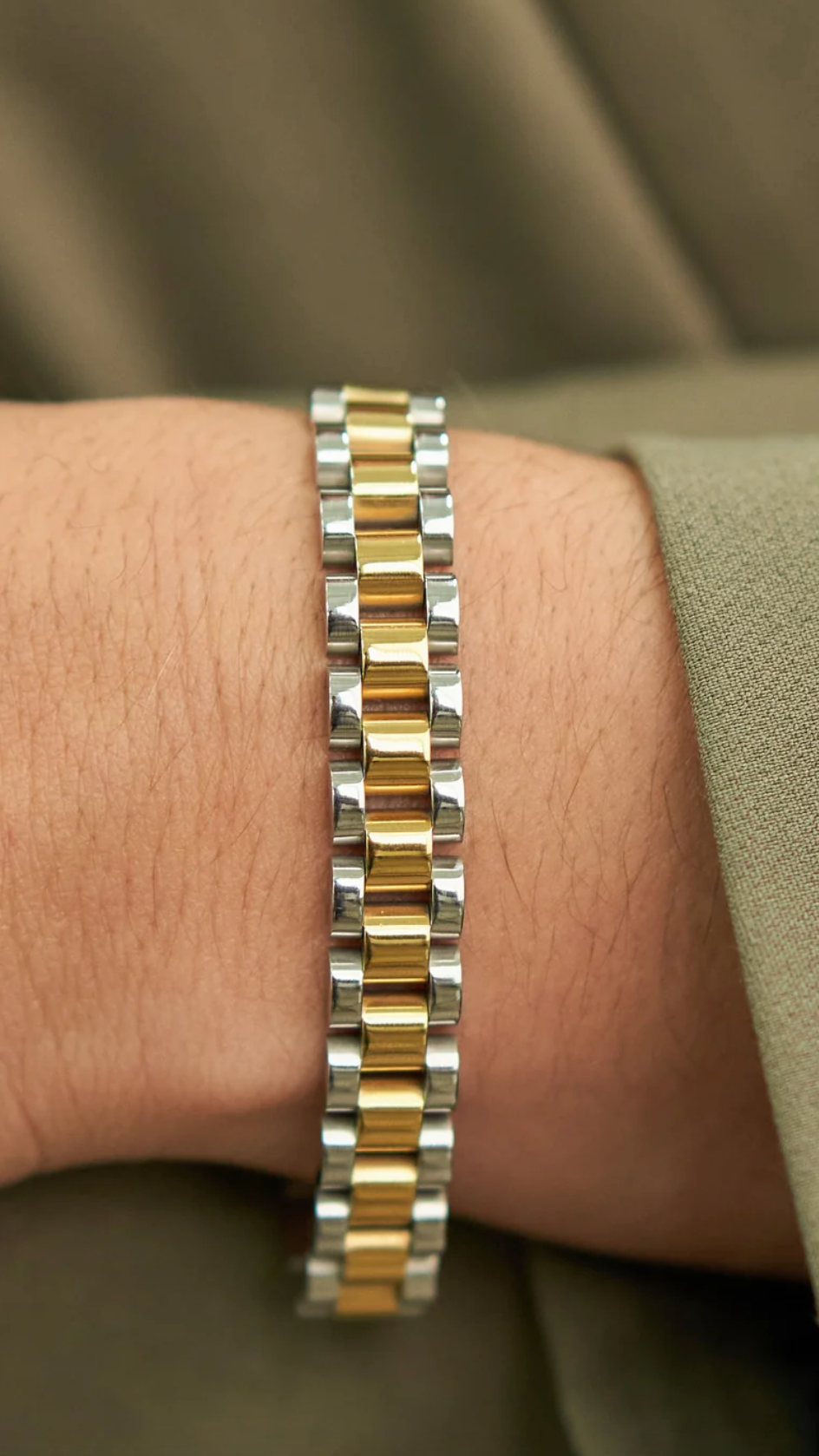 TWO TONE WATCH BAND – Lee & Birch